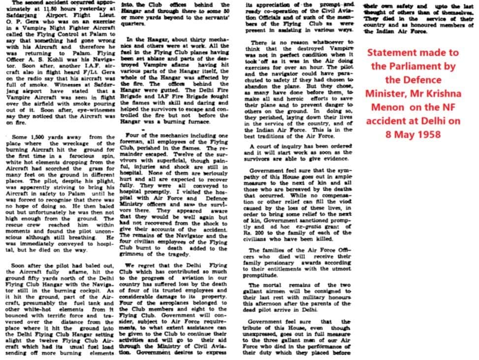 IAF’s Vampire NF54: Guardians of India’s Night Skies (1954–1964)