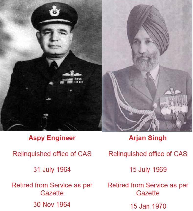 1960s IAF Chiefs: Odd Retirements of Arjan Singh & Aspy Engineer