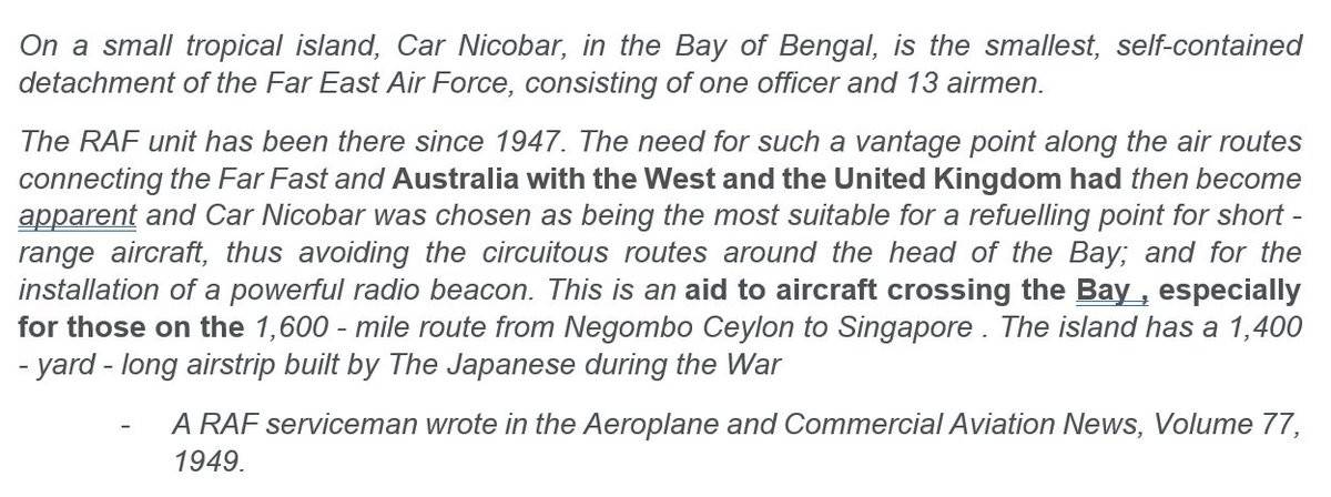 Car Nicobar: From WWII Occupation to Strategic IAF Staging Post