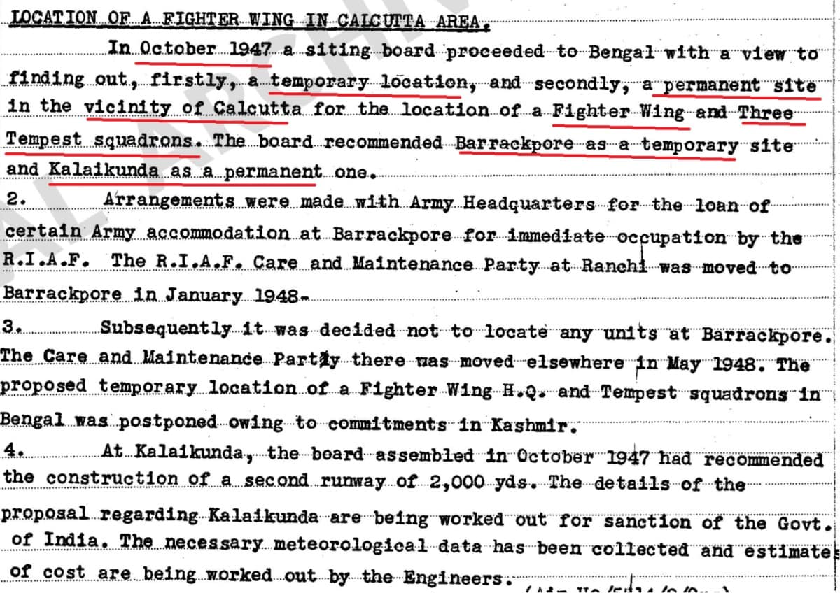 Kalaikunda Airbase Evolution: WWII Roots to IAF Stronghold