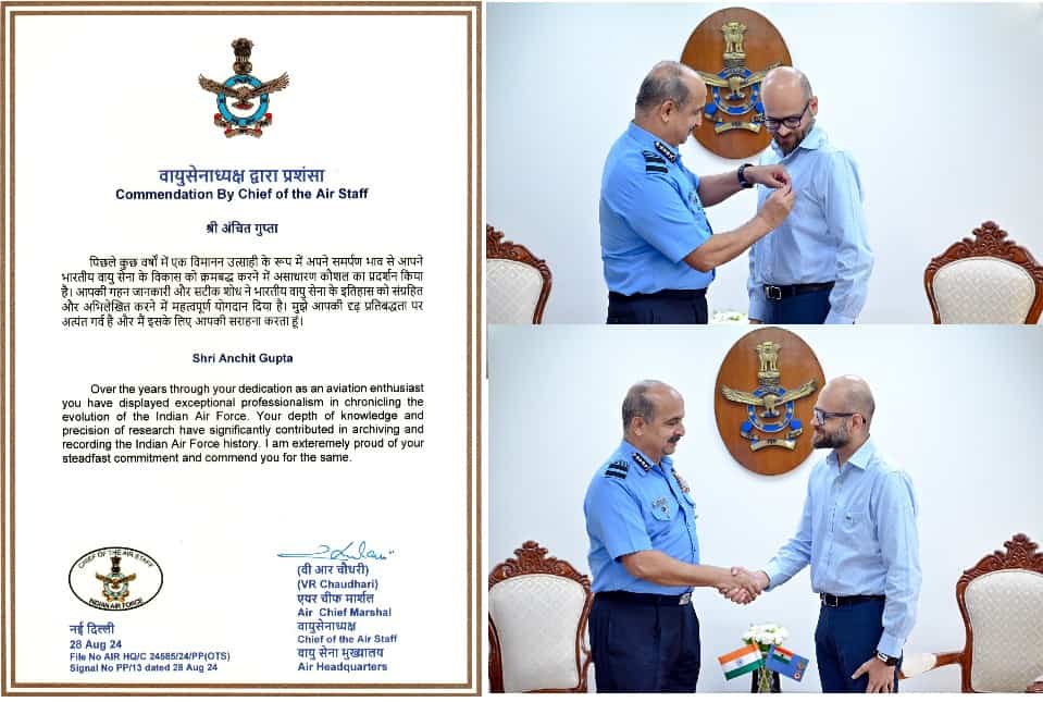 Anchit Gupta’s Media Coverage & Guest Lectures – IAFHistory.in